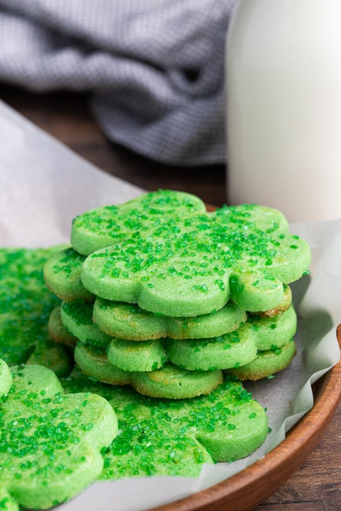 Shamrock Cookies Recipe - Dinner, then Dessert