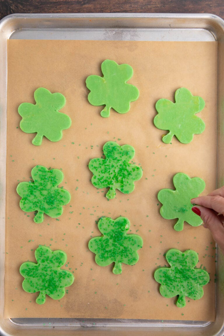Shamrock Cookies Recipe - Dinner, then Dessert