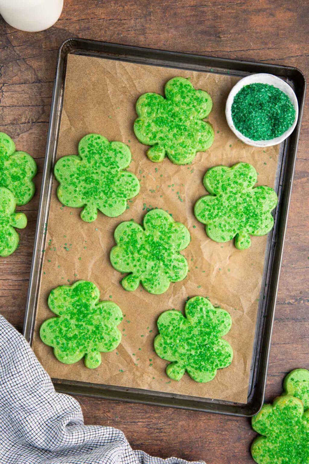 Shamrock Cookies Recipe - Dinner, then Dessert