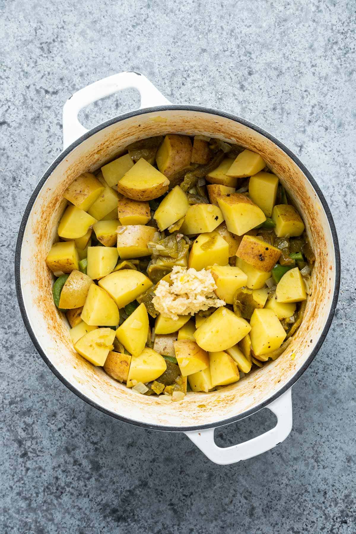 Easy Green Chili Stew Recipe - Dinner, then Dessert