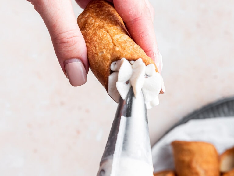 Quick and Easy Cannoli Cream Filling - Dinner, then Dessert