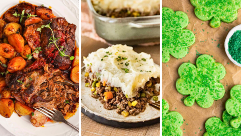 St. Patrick's Day Recipes - Dinner, then Dessert