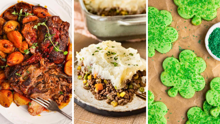 St. Patrick's Day Recipes - Dinner, then Dessert