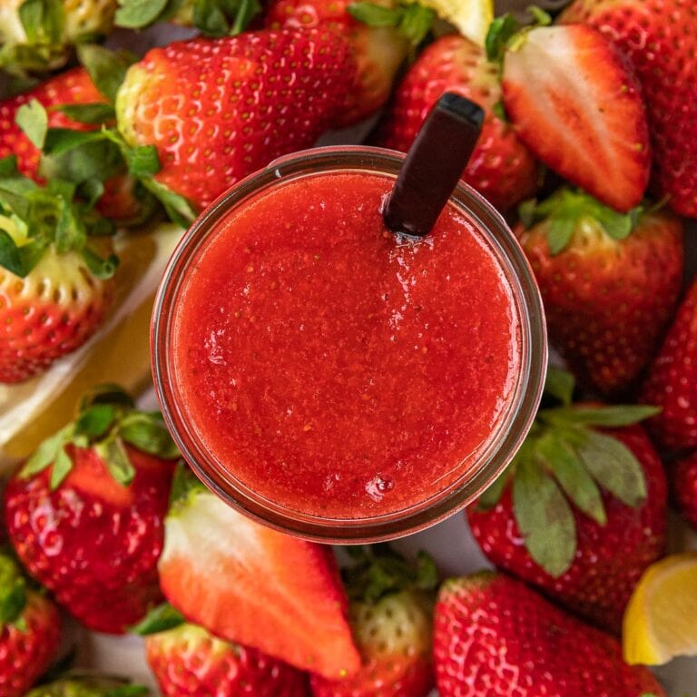 Easy Strawberry Puree (Fresh or Cooked) Recipe - Dinner, then Dessert