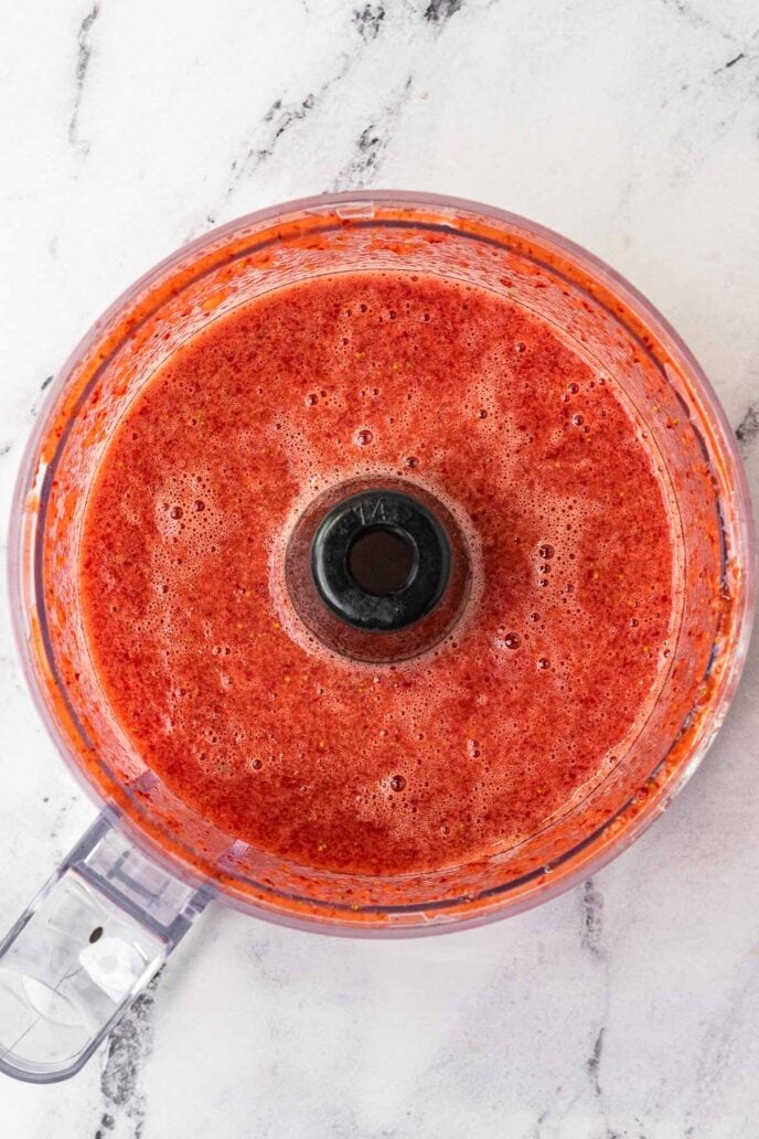 Easy Strawberry Puree (Fresh or Cooked) Recipe - Dinner, then Dessert