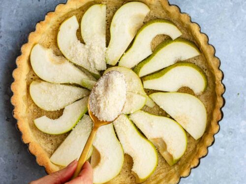 Easy Pear Tart Recipe - Dinner, then Dessert