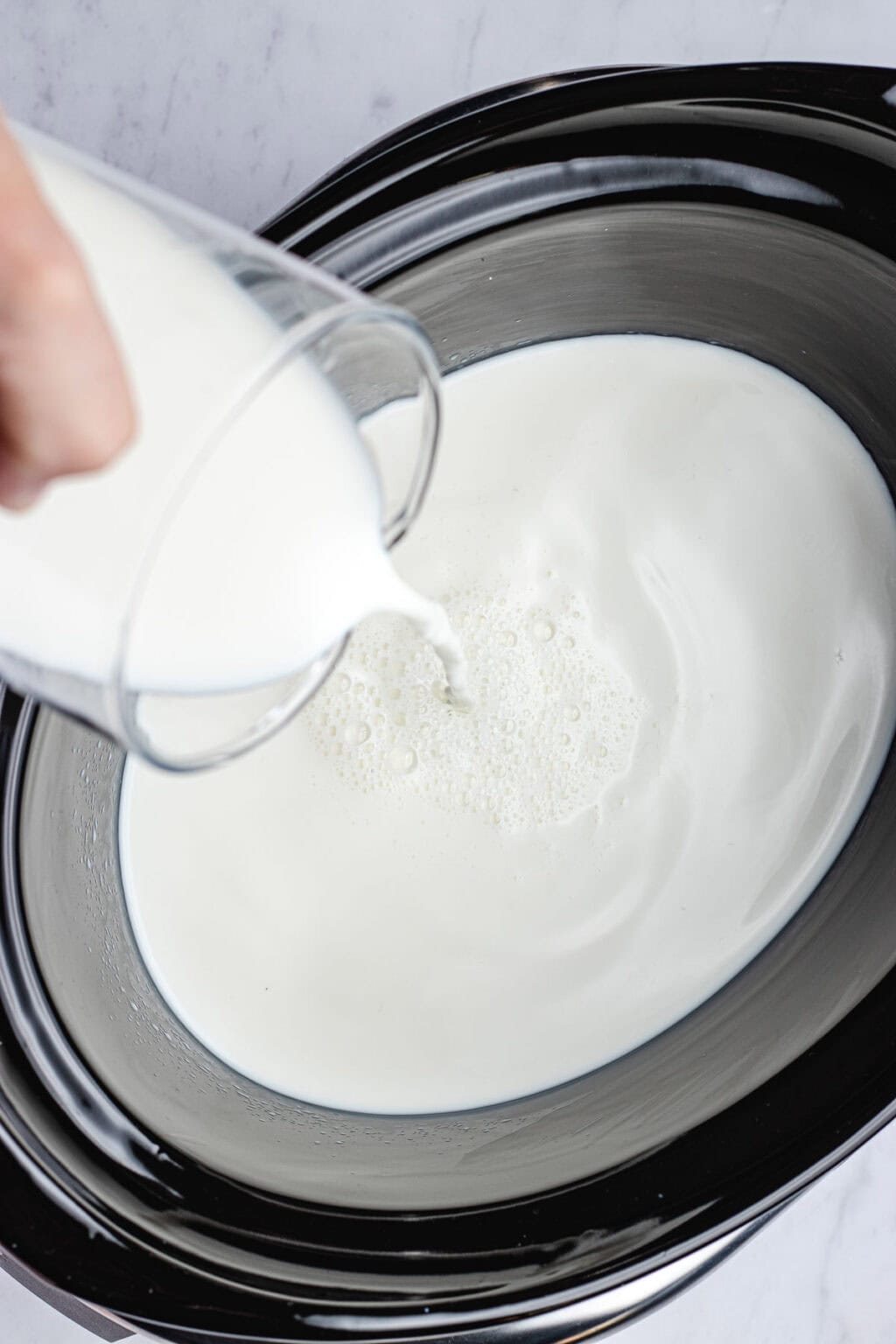 Slow Cooker Yogurt Recipe - Dinner, then Dessert