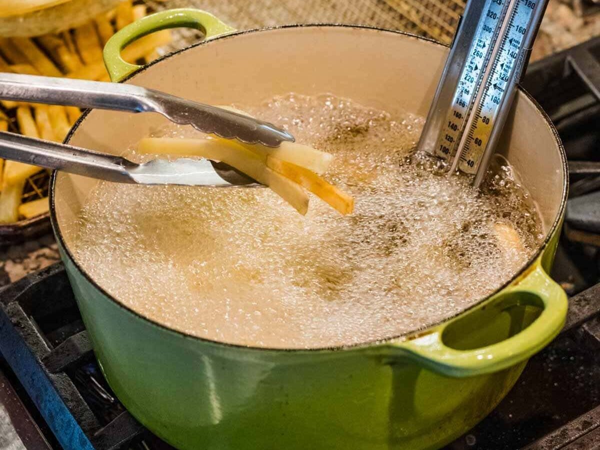 Crispy Thin French Fries (Fast Food Style) Recipe - Dinner, then Dessert