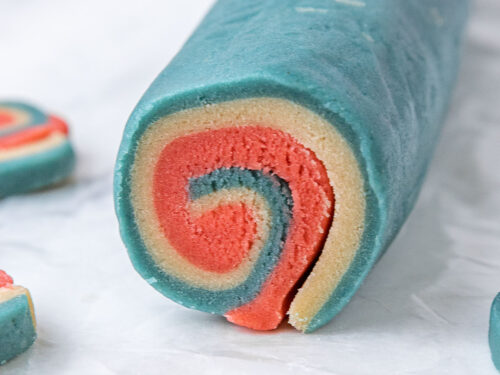 Easy 4th of July Pinwheel Cookies - Dinner, then Dessert