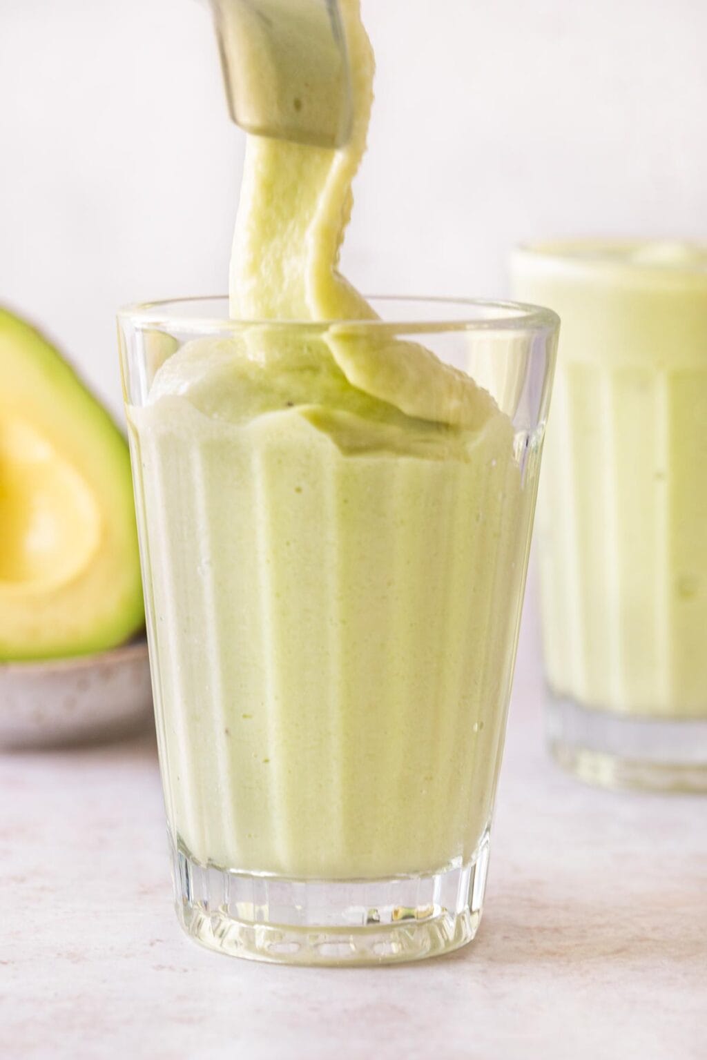 Easy Avocado Banana Smoothie Recipe - Dinner, then Dessert