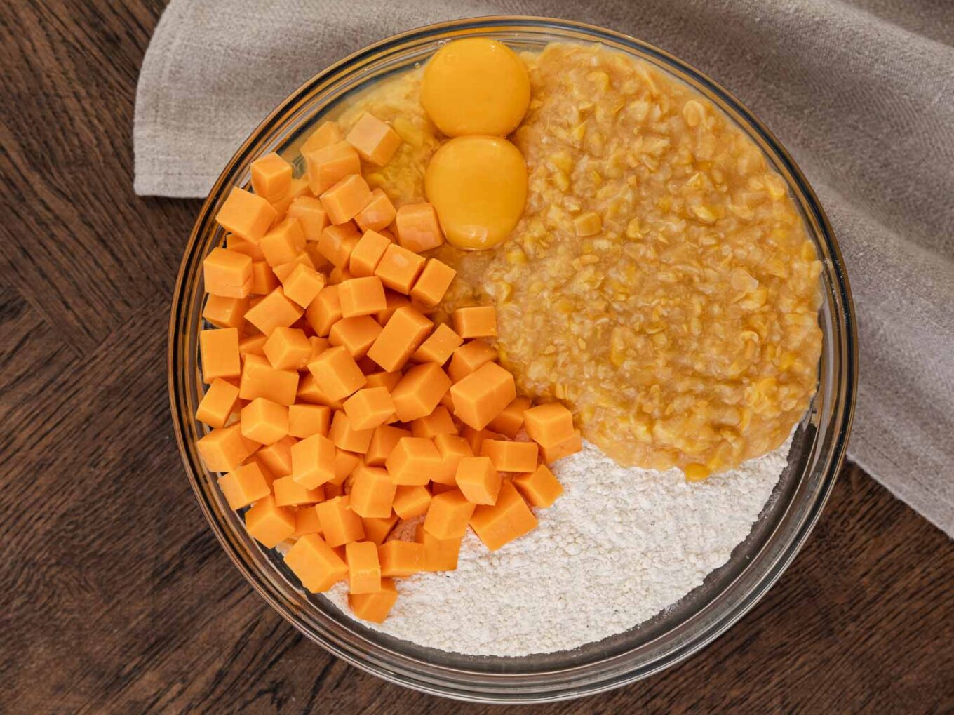 Cheddar Corn Biscuits Recipe - Dinner, then Dessert