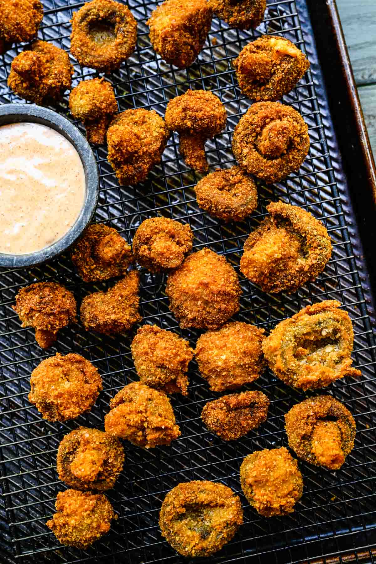Easy Fried Mushrooms Recipe - Dinner, then Dessert