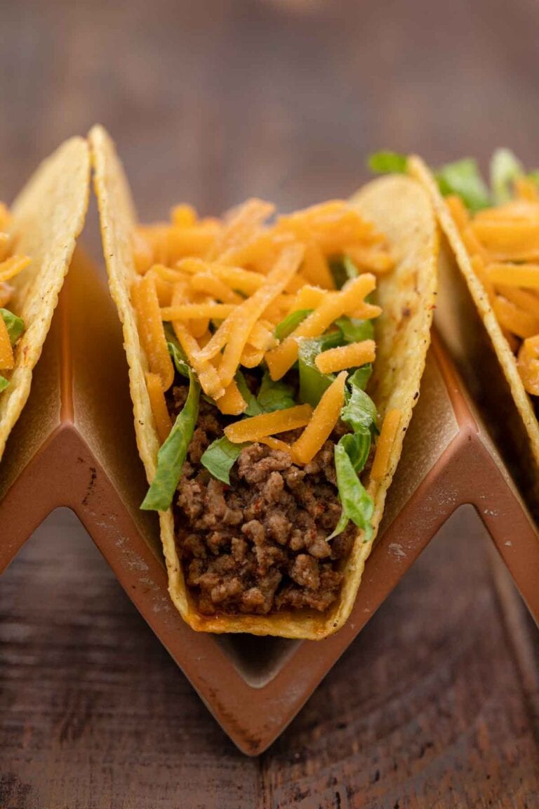 Taco Bell Crunchy Taco (Copycat) Recipe - Dinner, then Dessert