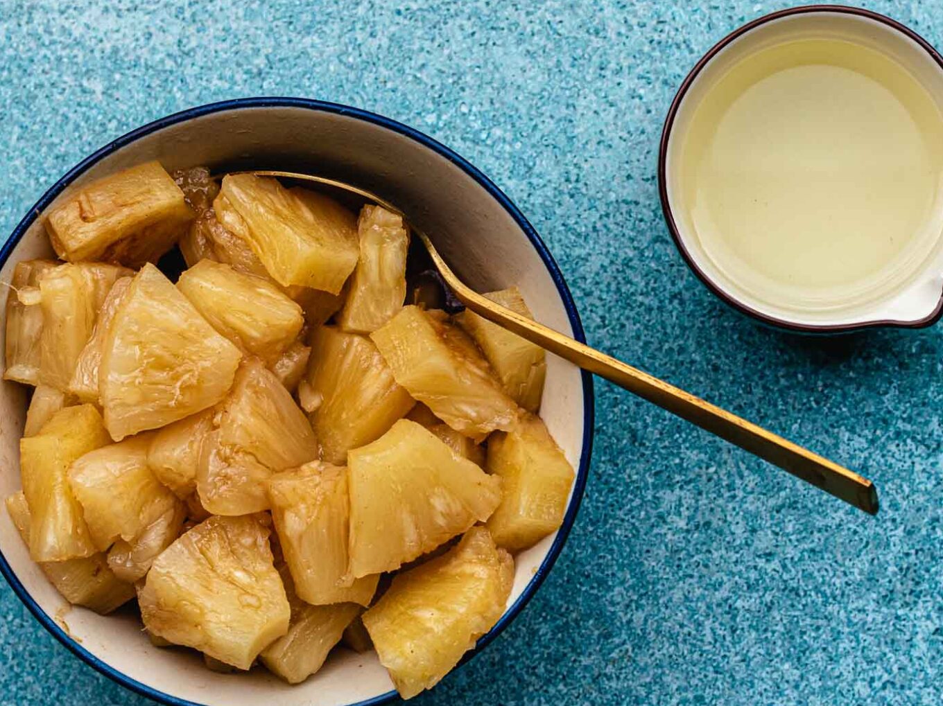 Asian Caramelized Pineapple Recipe - Dinner, then Dessert