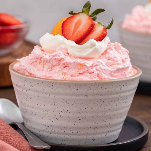 Fluffy Jello Salad Recipe - Dinner, then Dessert