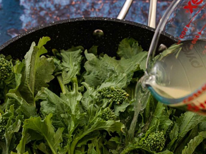 Sauteed Broccoli Rabe Recipe - Dinner, then Dessert