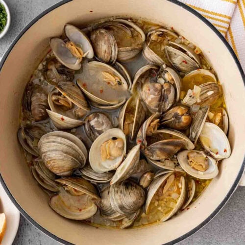 Steamed Clams Recipe - Dinner, then Dessert
