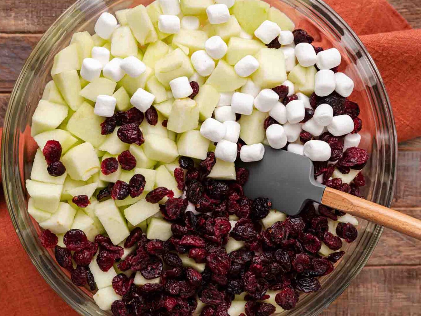 Creamy Apple Salad Recipe - Dinner, then Dessert