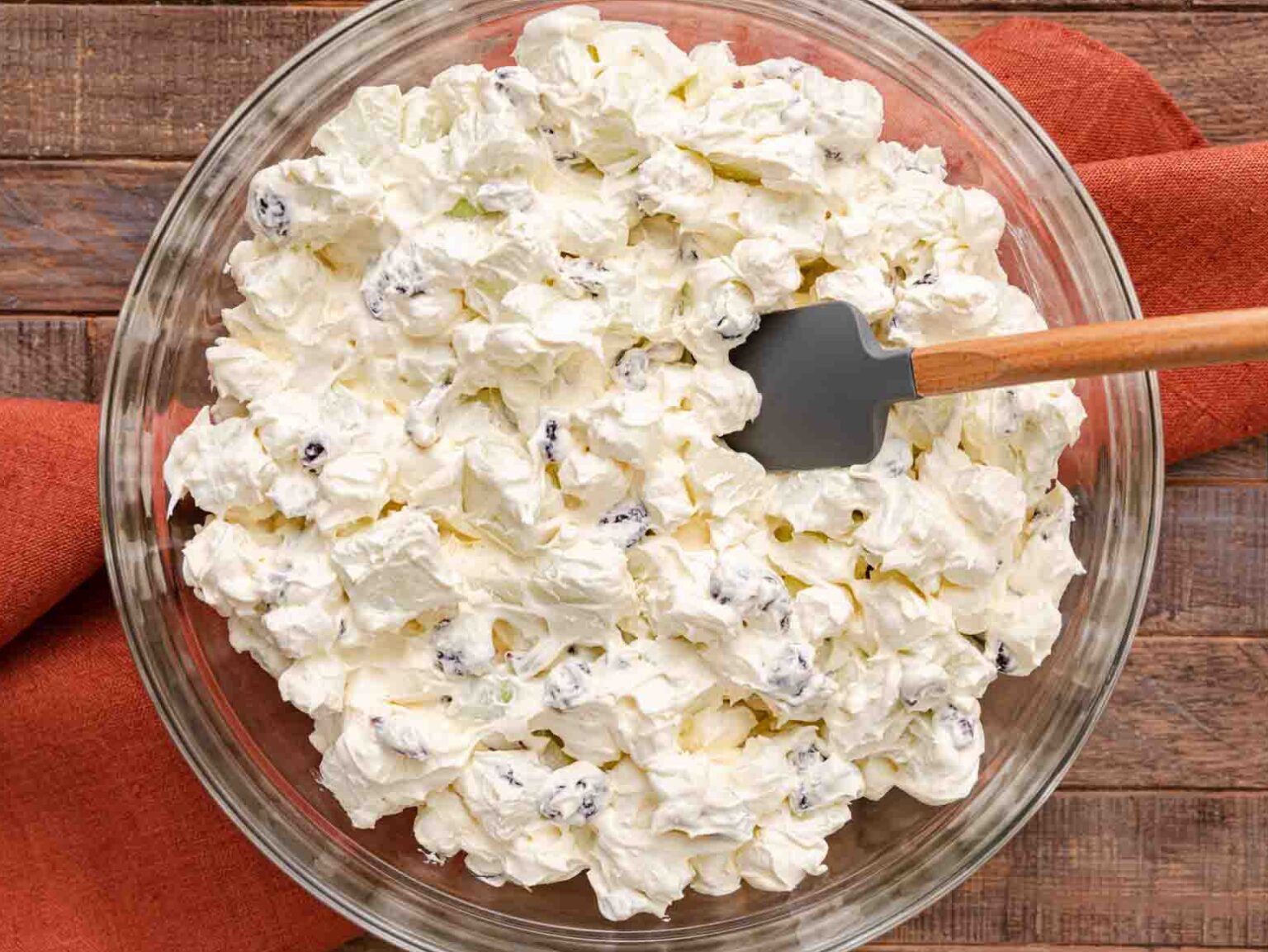 Creamy Apple Salad Recipe - Dinner, then Dessert