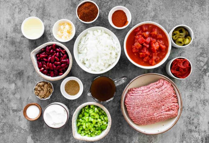 Chili con Carne Recipe - Dinner, then Dessert