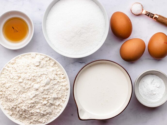 Easy Cream Cake Recipe - Dinner, then Dessert