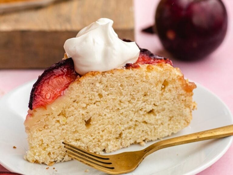 Easy Plum Cake Recipe - Dinner, then Dessert