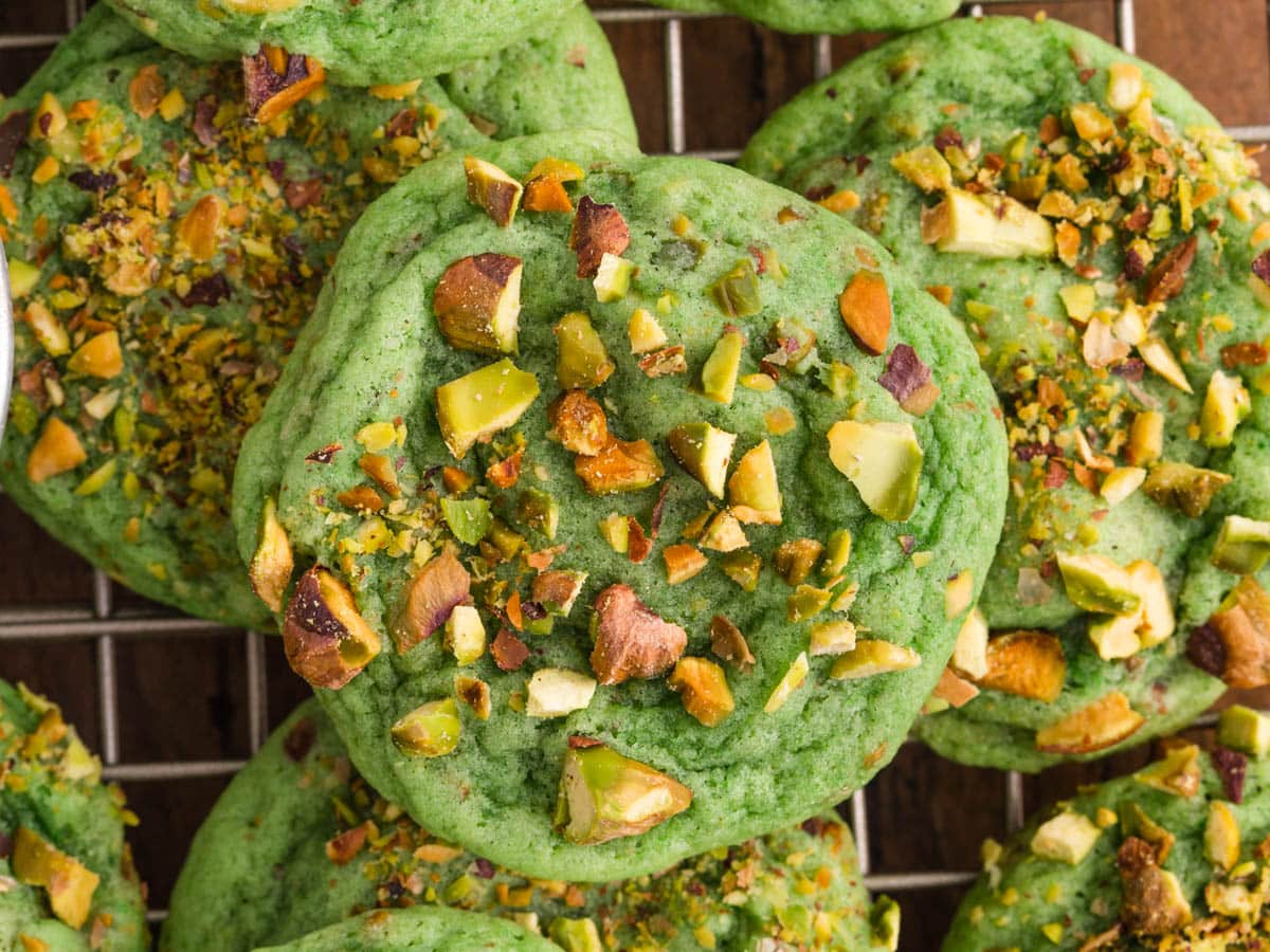 Easy Pistachio Cookies Recipe - Dinner, then Dessert