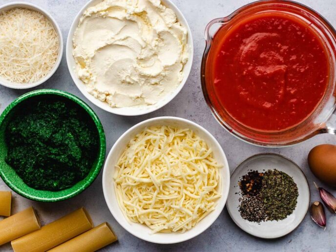 Easy Cannelloni Recipe (Spinach and Ricotta) - Dinner, then Dessert