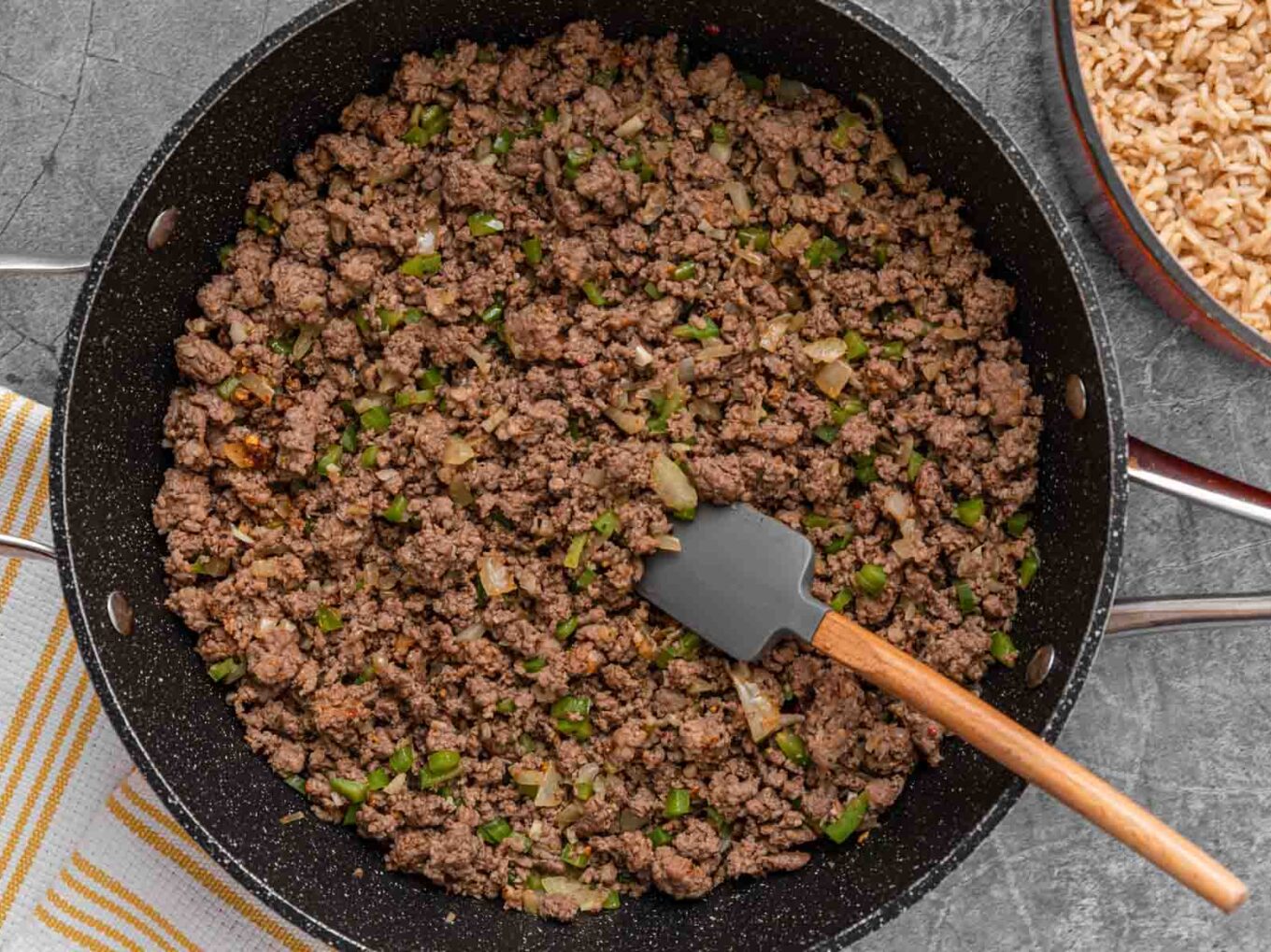 Easy Dirty Rice Recipe - Dinner, then Dessert