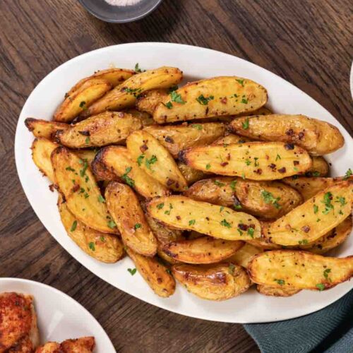 Roasted Fingerling Potatoes Recipe - Dinner, then Dessert