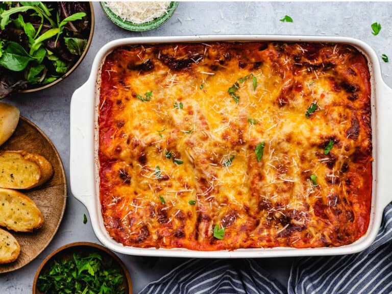 Easy Cannelloni Recipe (Spinach and Ricotta) - Dinner, then Dessert