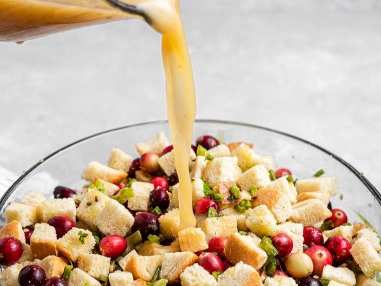 Cranberry Walnut Stuffing Recipe - Dinner, then Dessert