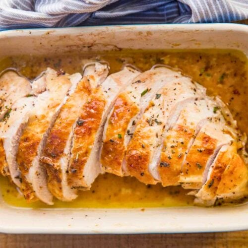 Easy Roasted Turkey Breast Recipe [+VIDEO] - Dinner, then Dessert