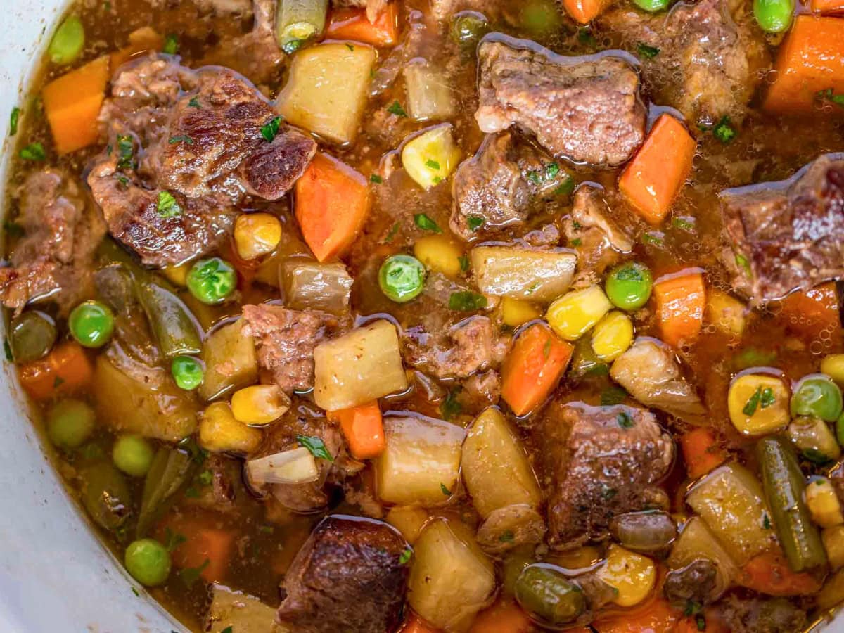 Vegetable Beef Stew Instant Pot Vegetable Beef Soup