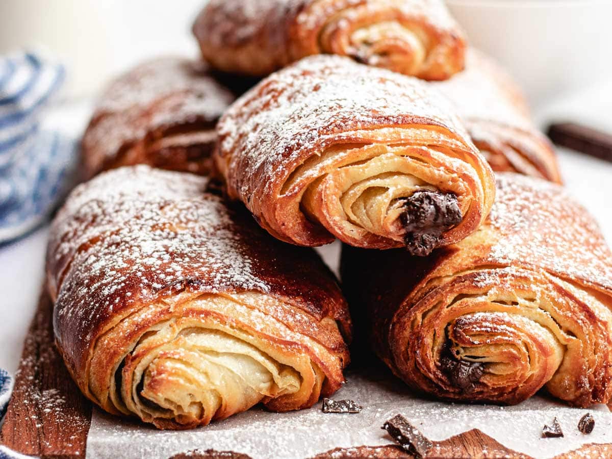 The Perfect Pain au Chocolat (Chocolate Croissants) Recipe - Dinner, then Dessert