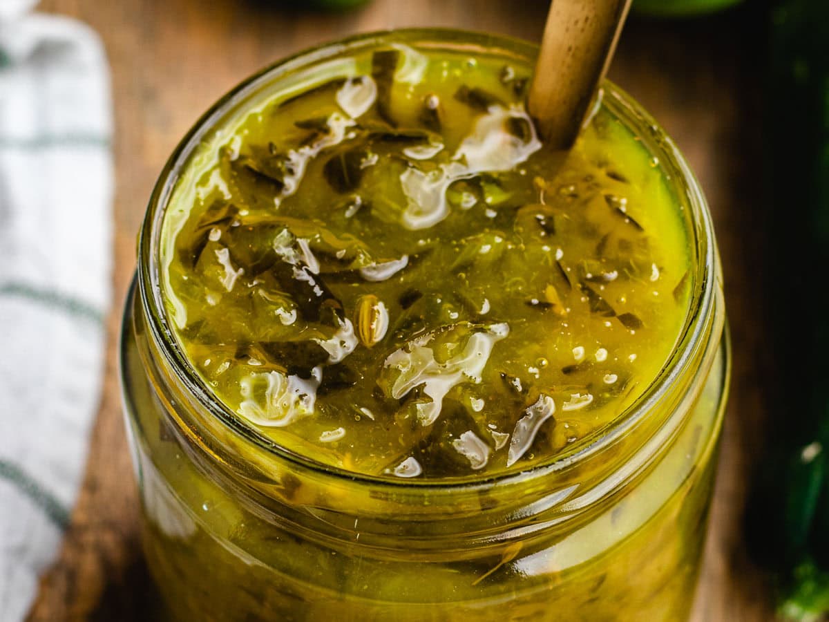 Easy Sweet Pickle Relish Recipe - Dinner, then Dessert