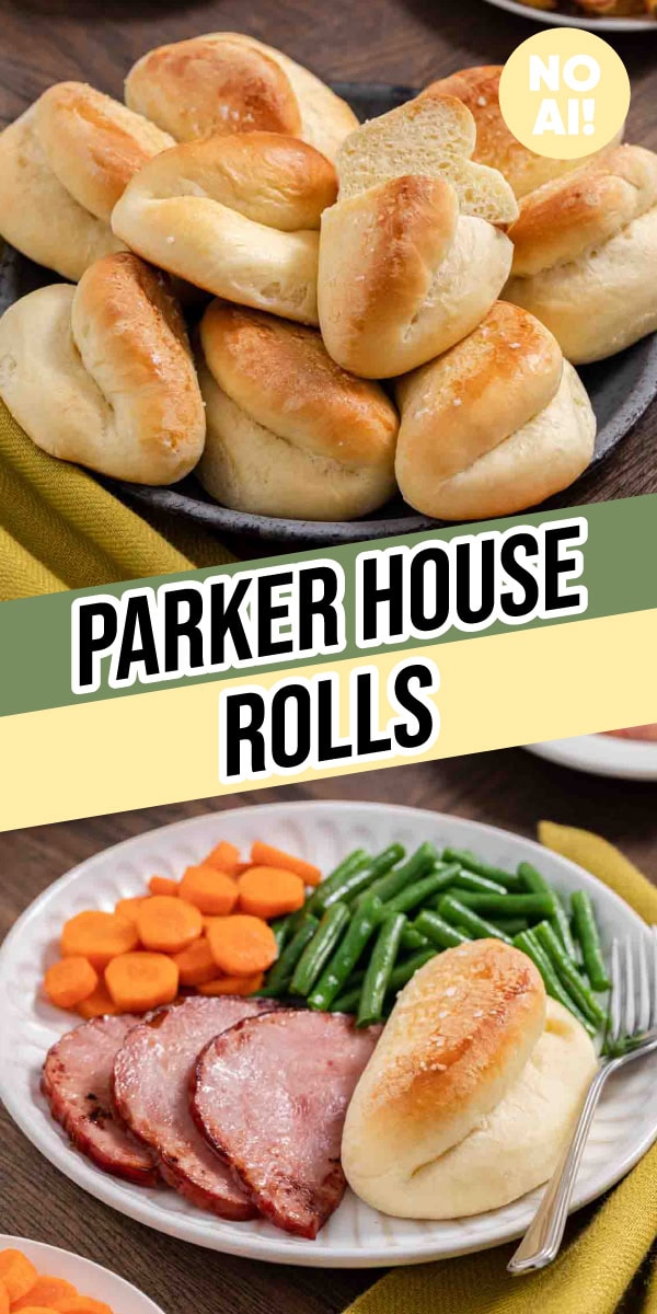 Homemade Parker House Rolls Recipe - Dinner, then Dessert