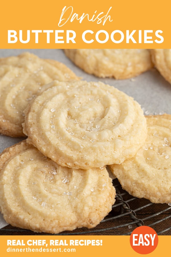 Classic Danish Butter Cookies Recipe - Dinner, then Dessert