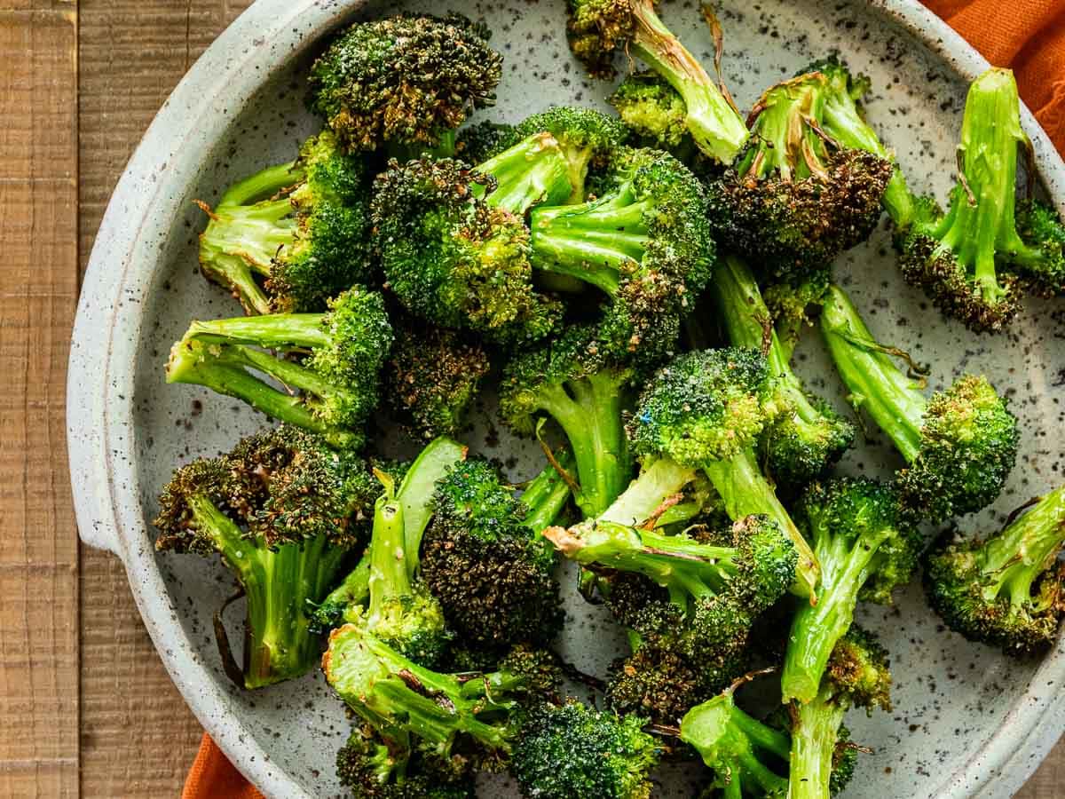 Air Fryer Broccoli Recipe - Dinner, then Dessert