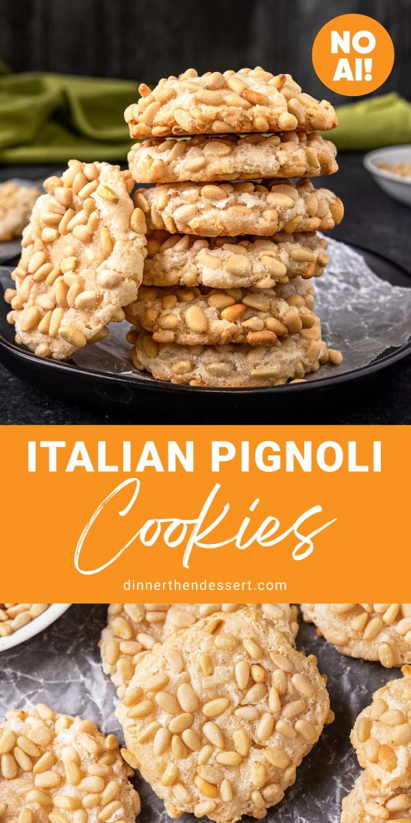 Classic Italian Pignoli Cookies Recipe - Dinner, then Dessert