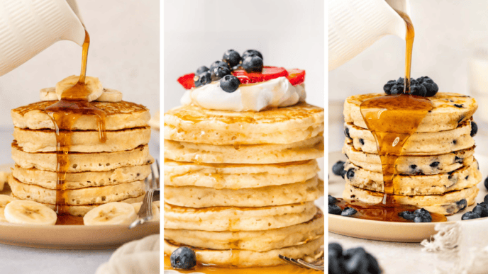 20+ Pancake Recipes for Brunch this Weekend! - Dinner, then Dessert