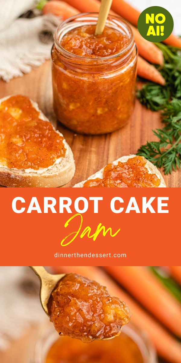 Homemade Carrot Cake Jam Recipe - Dinner, then Dessert