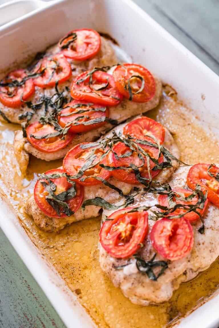 Caprese Chicken Recipe - Dinner, then Dessert